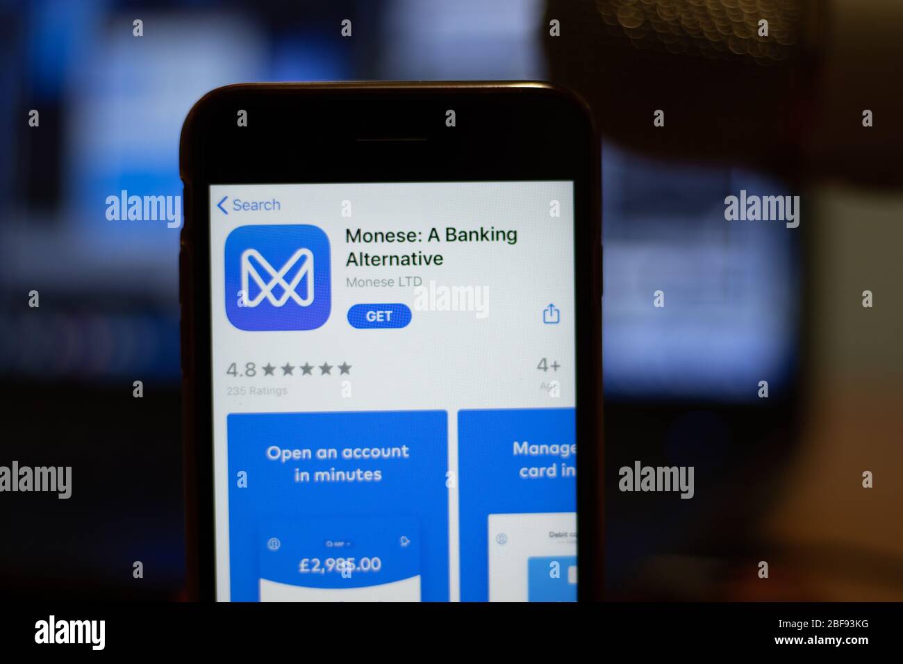 Monese logo hi-res stock photography and images - Alamy