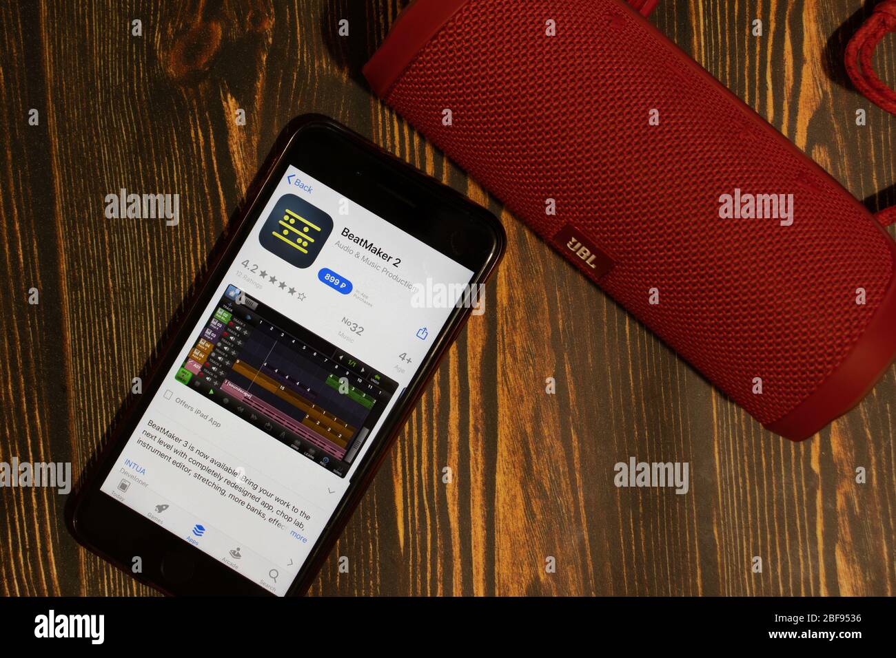 Los Angeles, California, USA - 16 April 2020: BeatMaker 2 logo on ...