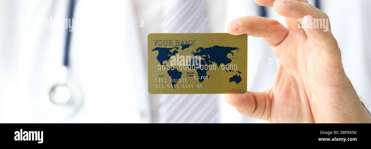 Gold card doctor hi-res stock photography and images - Alamy