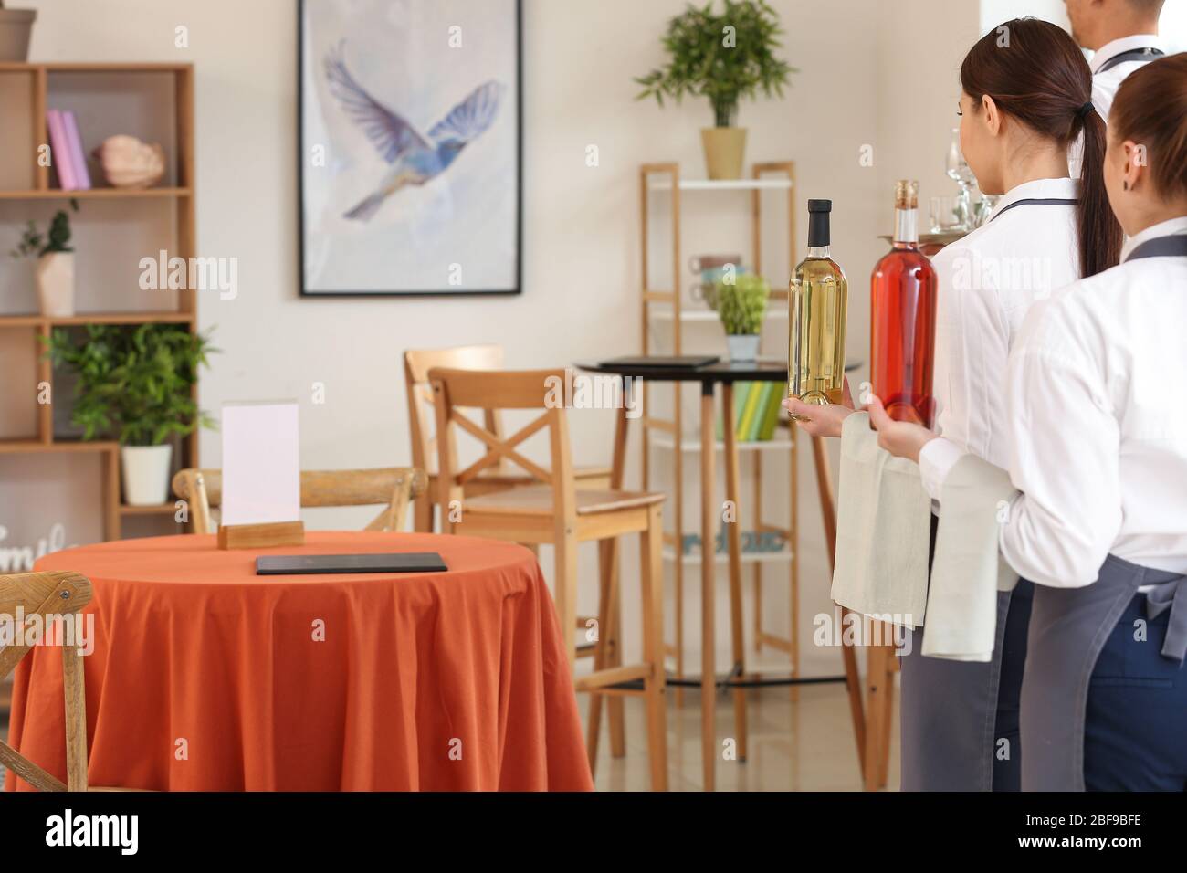 Waiter training hi-res stock photography and images - Alamy