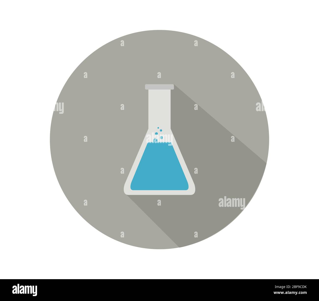 laboratory vial icon illustrated in vector on white background Stock ...