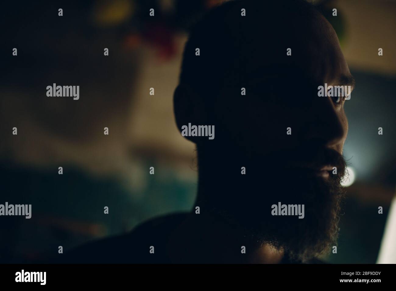 Backlit profile hi-res stock photography and images - Alamy