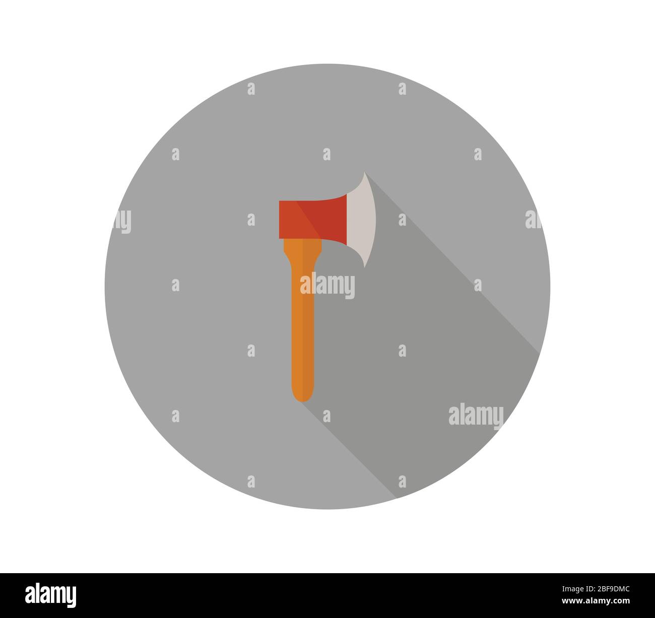 ax icon illustrated in vector on white background Stock Vector Image ...