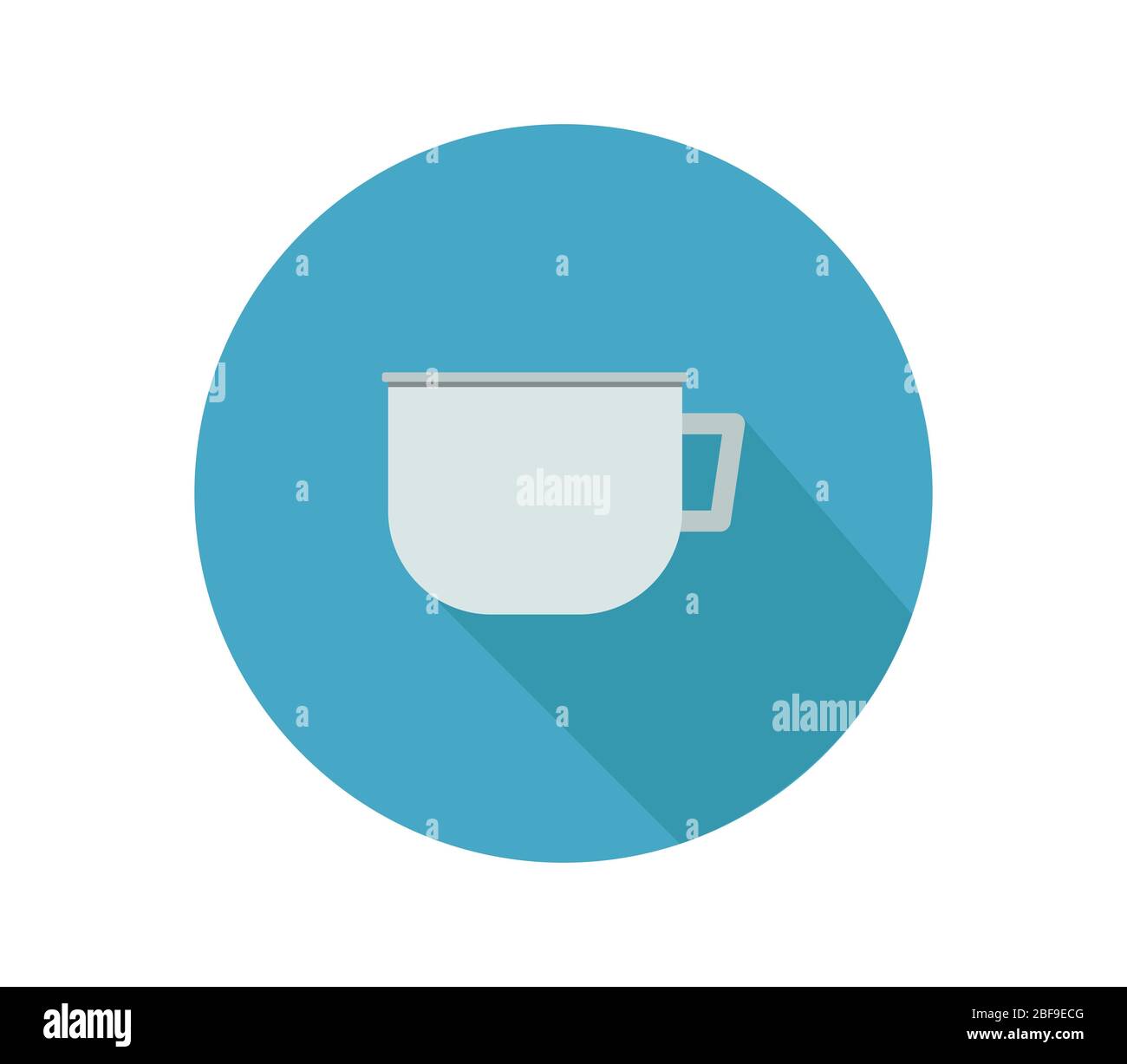 coffee icon illustrated in vector on white background Stock Vector ...