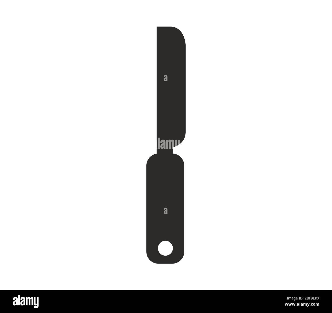knife icon illustrated in vector on white background Stock Vector Image ...