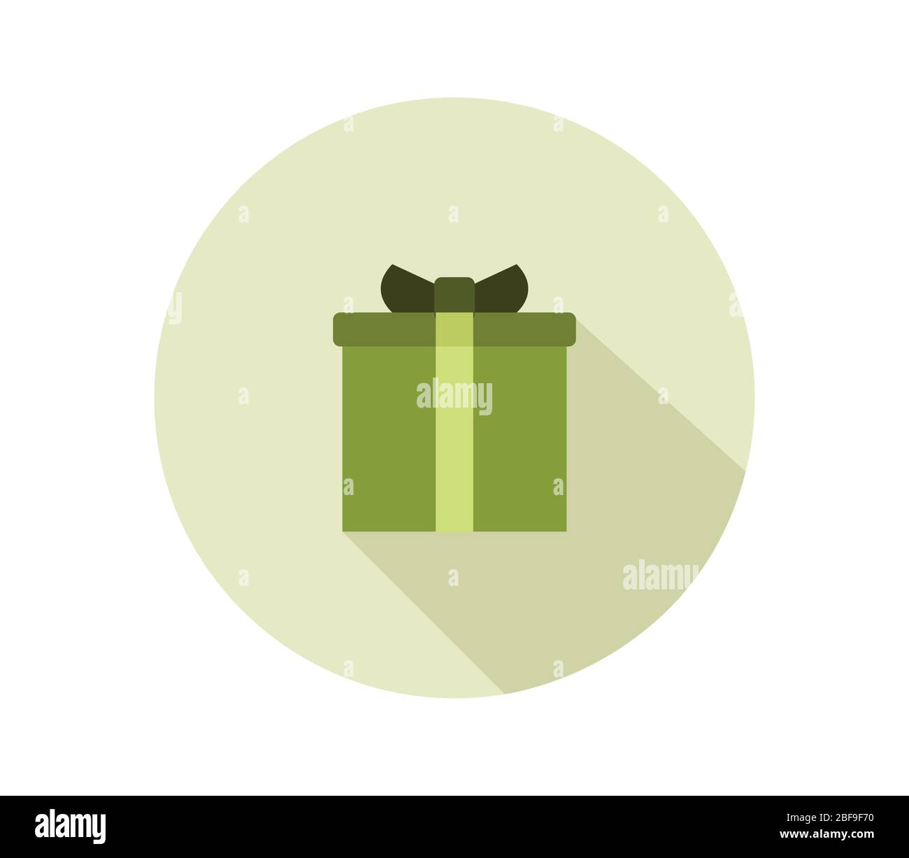 gift pack icon illustrated in vector on white background Stock Vector ...