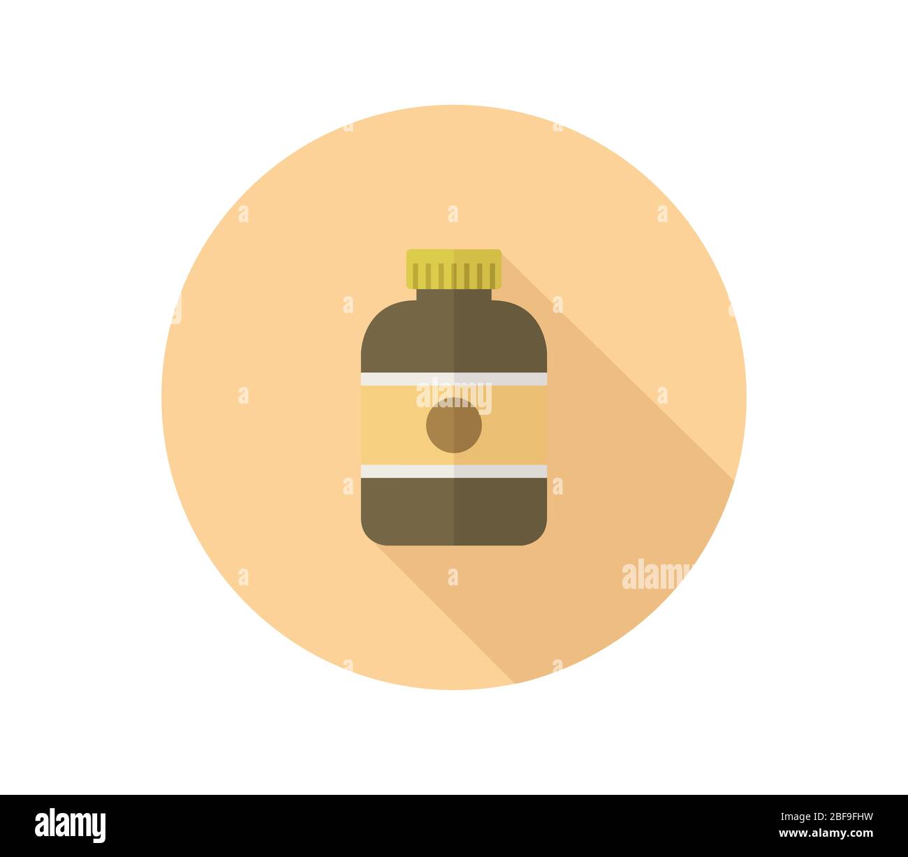 syrup icon illustrated in vector on white background Stock Vector Image ...
