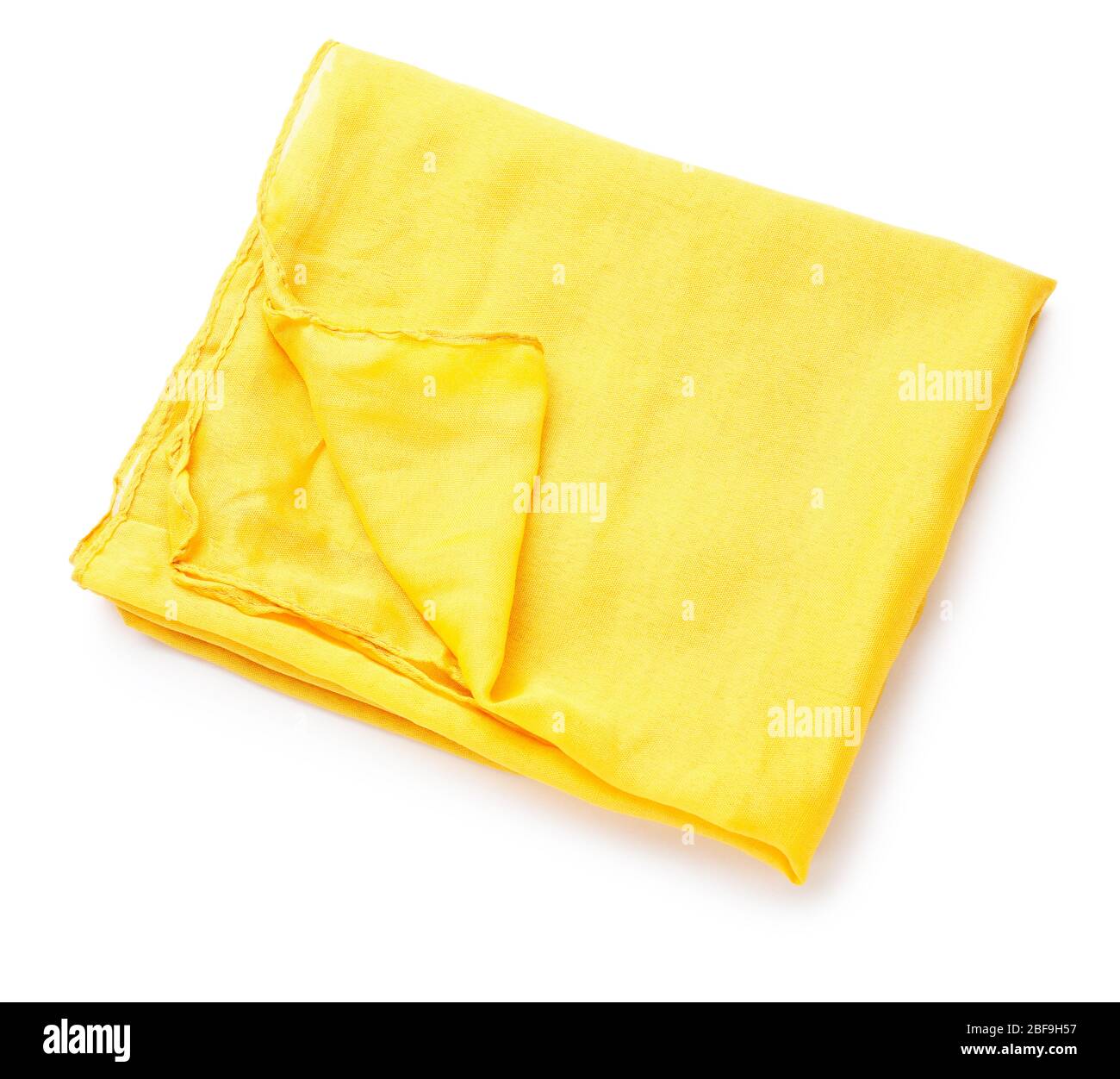 Beautiful scarf on white background Stock Photo - Alamy