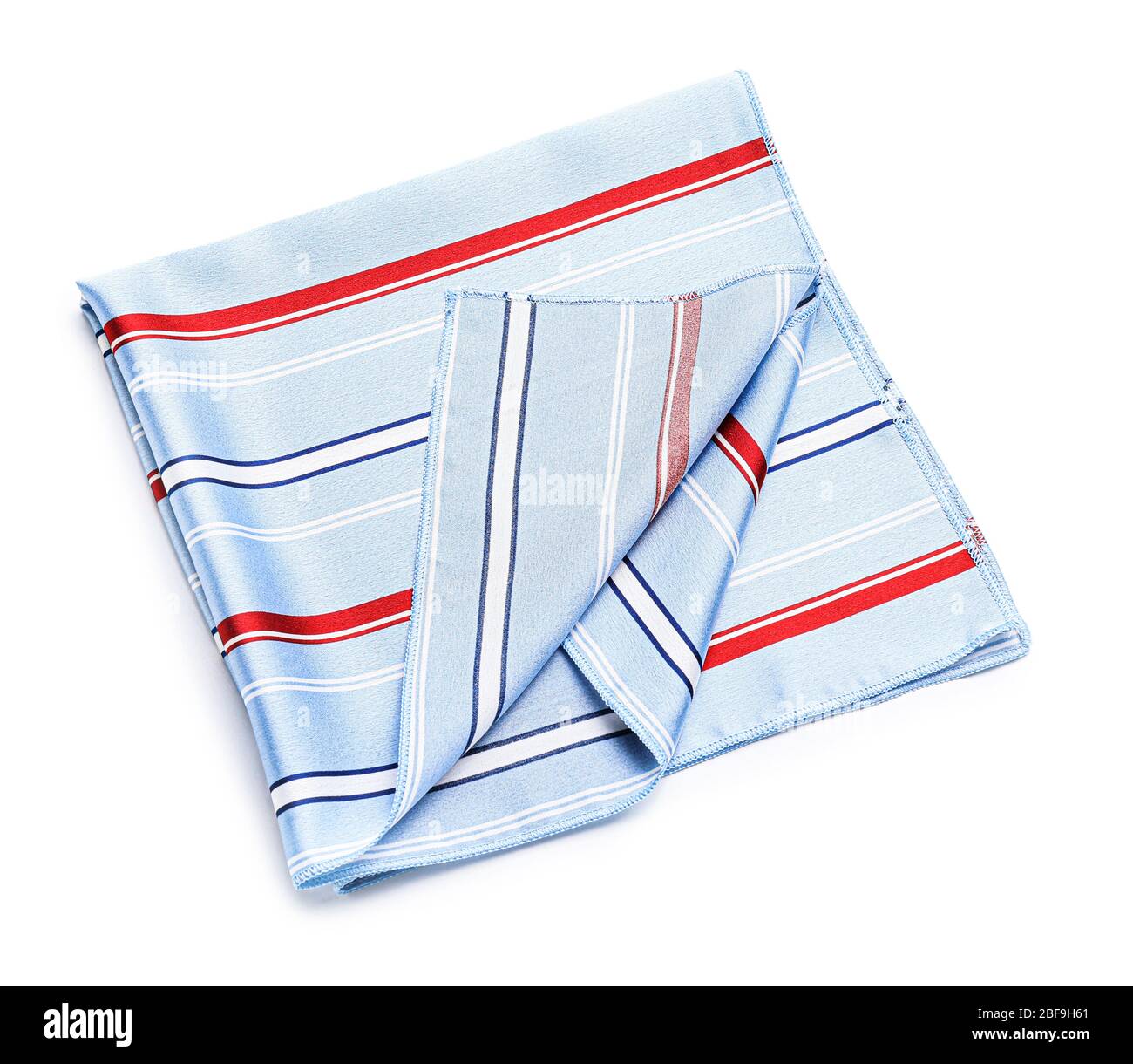 Beautiful scarf on white background Stock Photo - Alamy