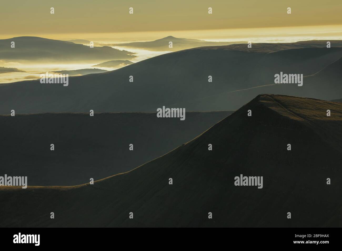 Bannau brycheiniog brecon beacons national park hi-res stock ...