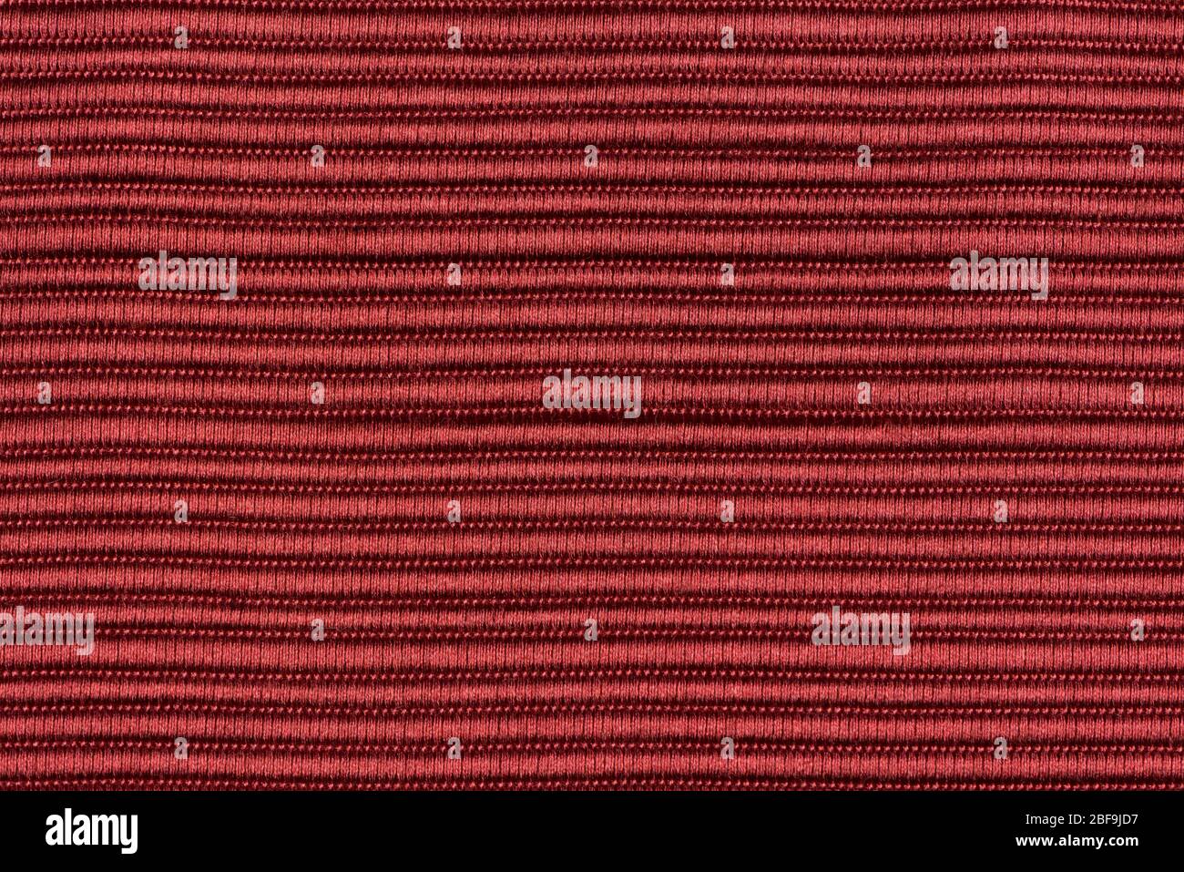 Closeup detail of red fabric texture background Stock Photo - Alamy