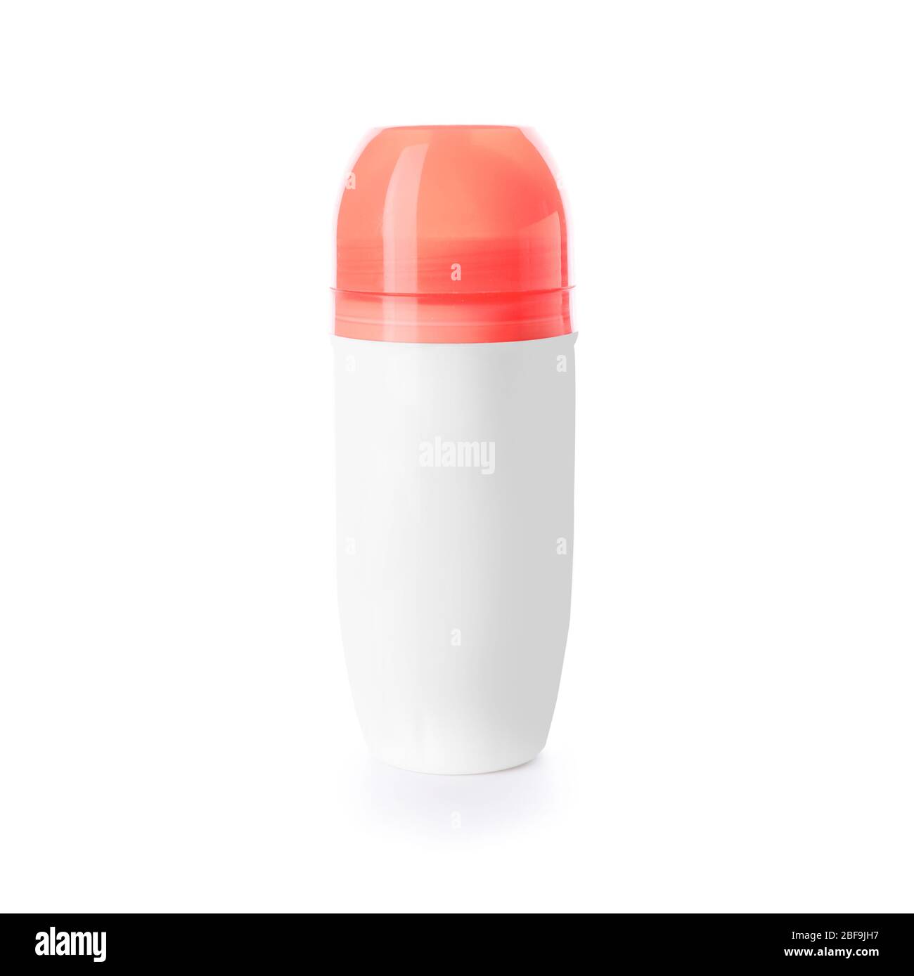 Roll-on deodorant on white background Stock Photo - Alamy