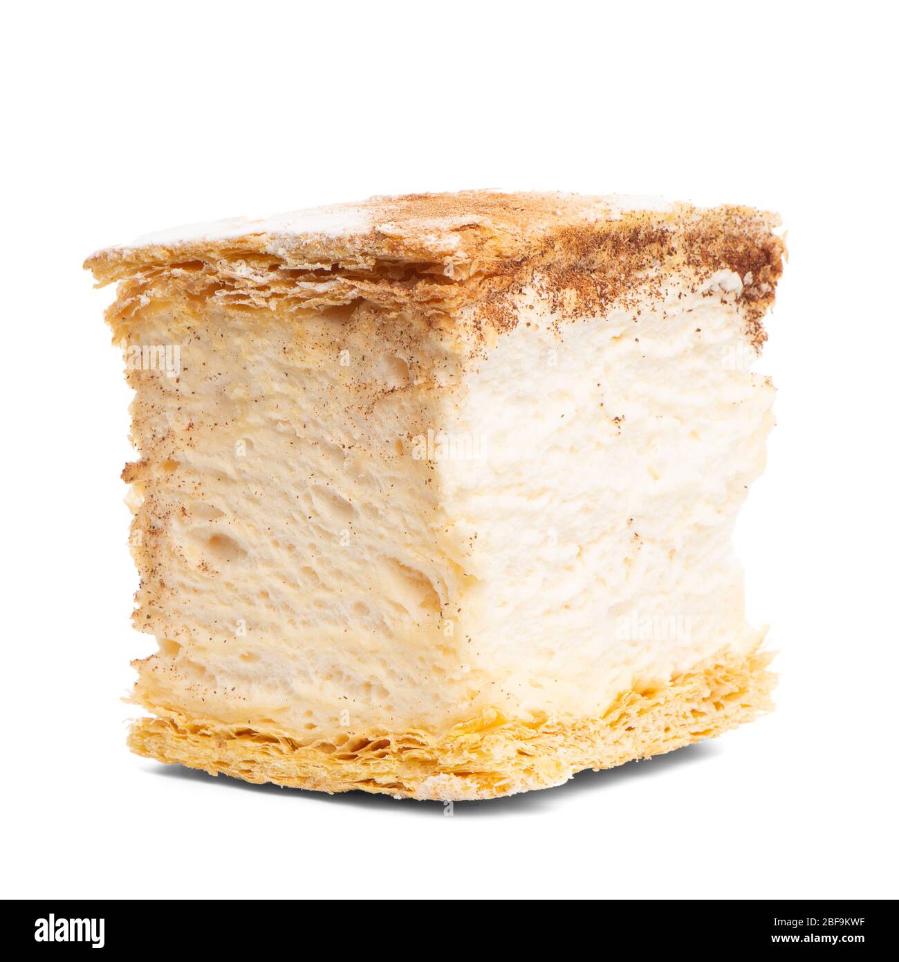 Russo cake pastry isolated on a white background Stock Photo - Alamy