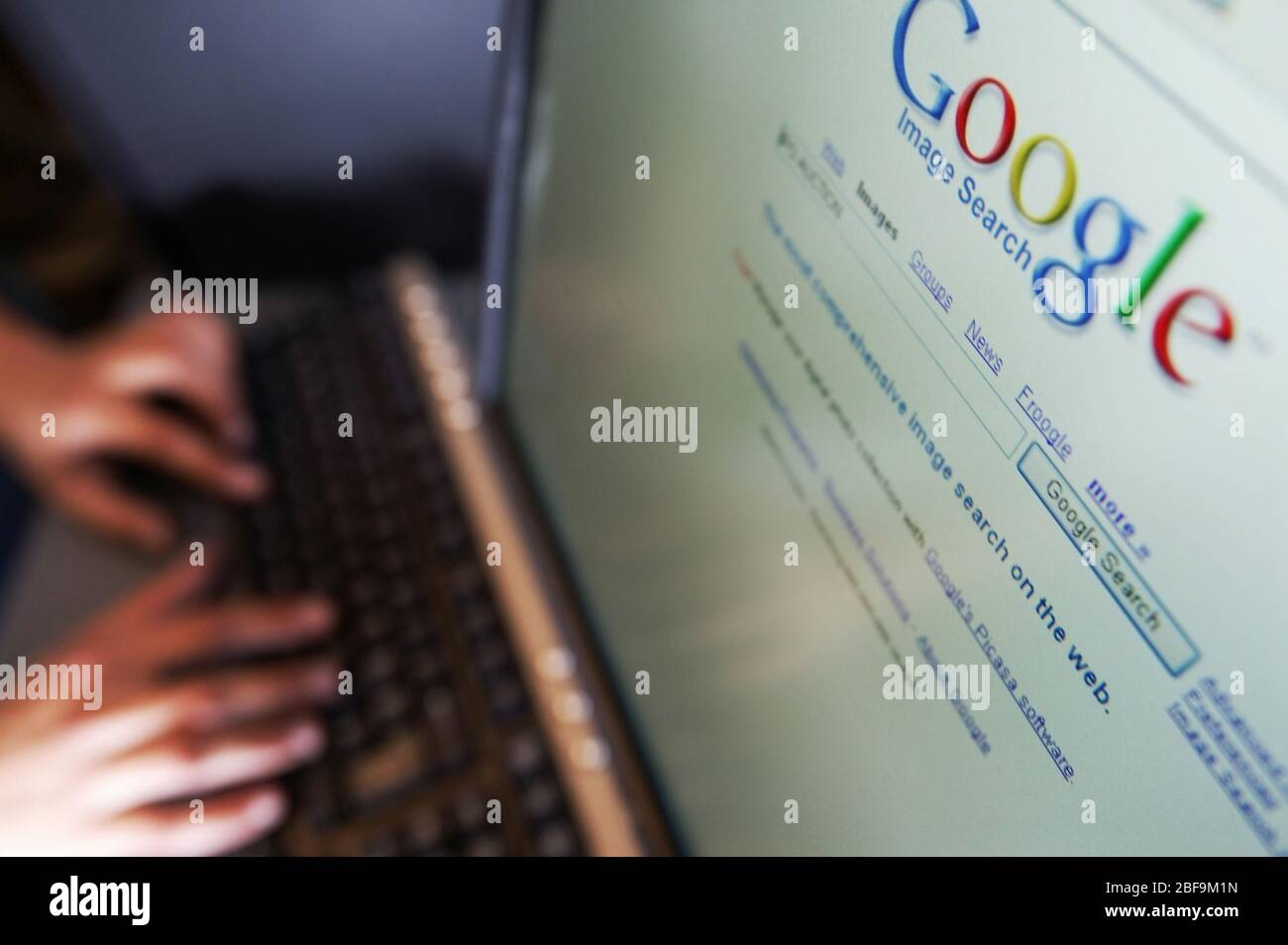 Illustrative image of the Google search engine website Stock Photo - Alamy