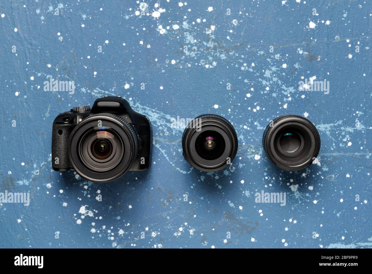 Modern photographers equipment on hi-res stock photography and images ...