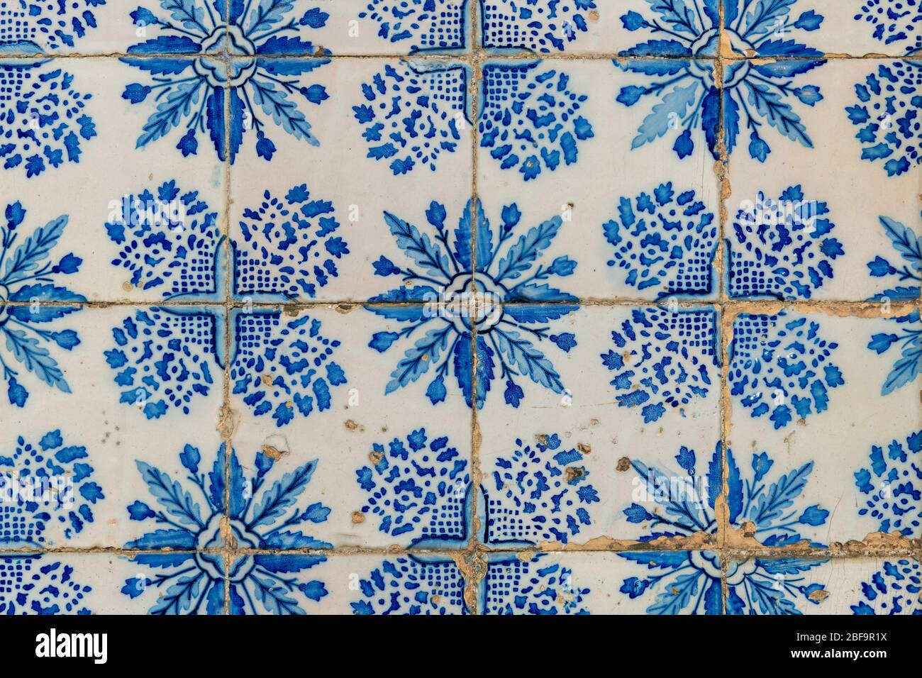 Vintage azulejos, traditional Portuguese tiles Stock Photo - Alamy