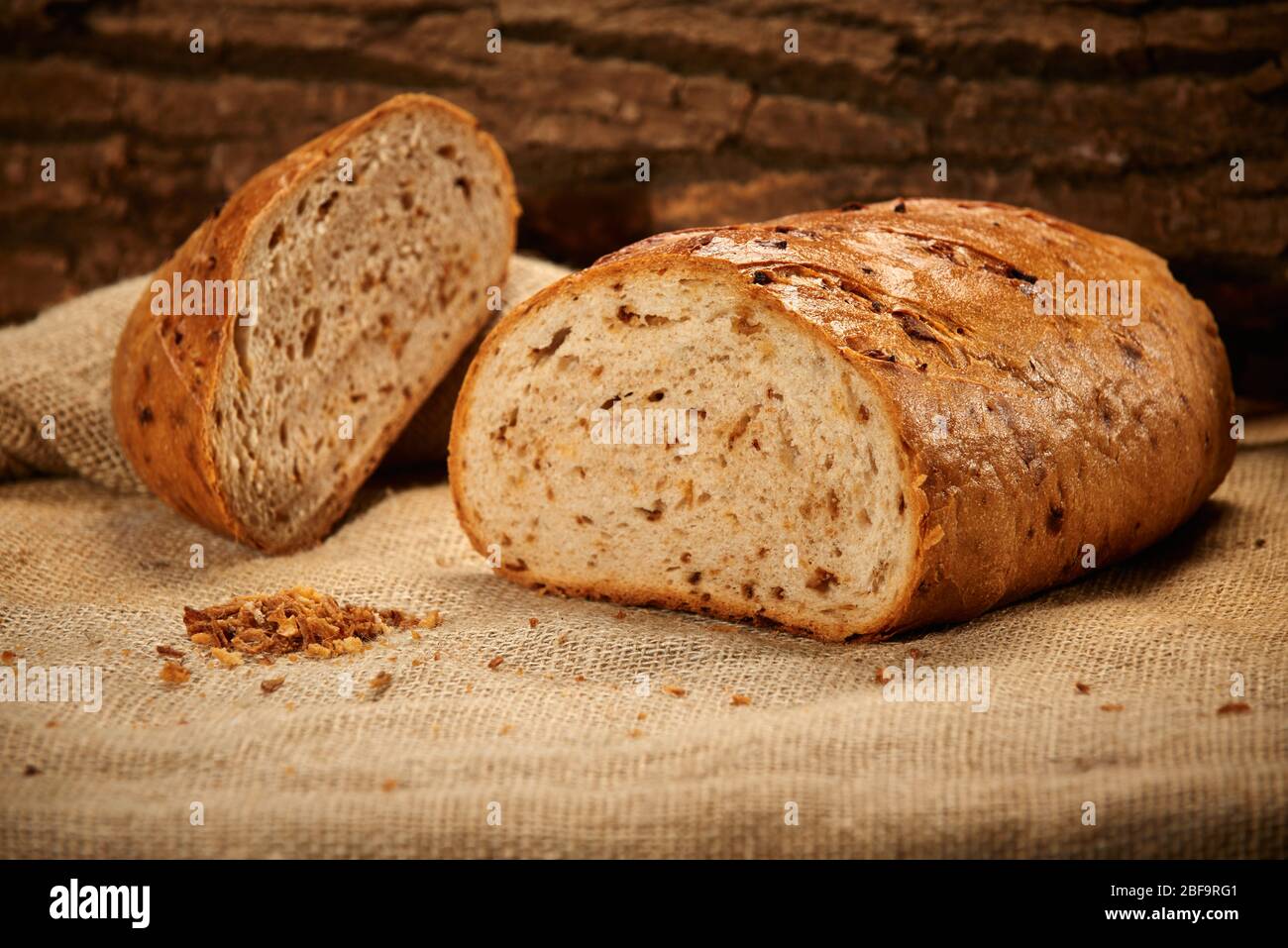 traditional fresh German Bread with dry onions Stock Photo - Alamy