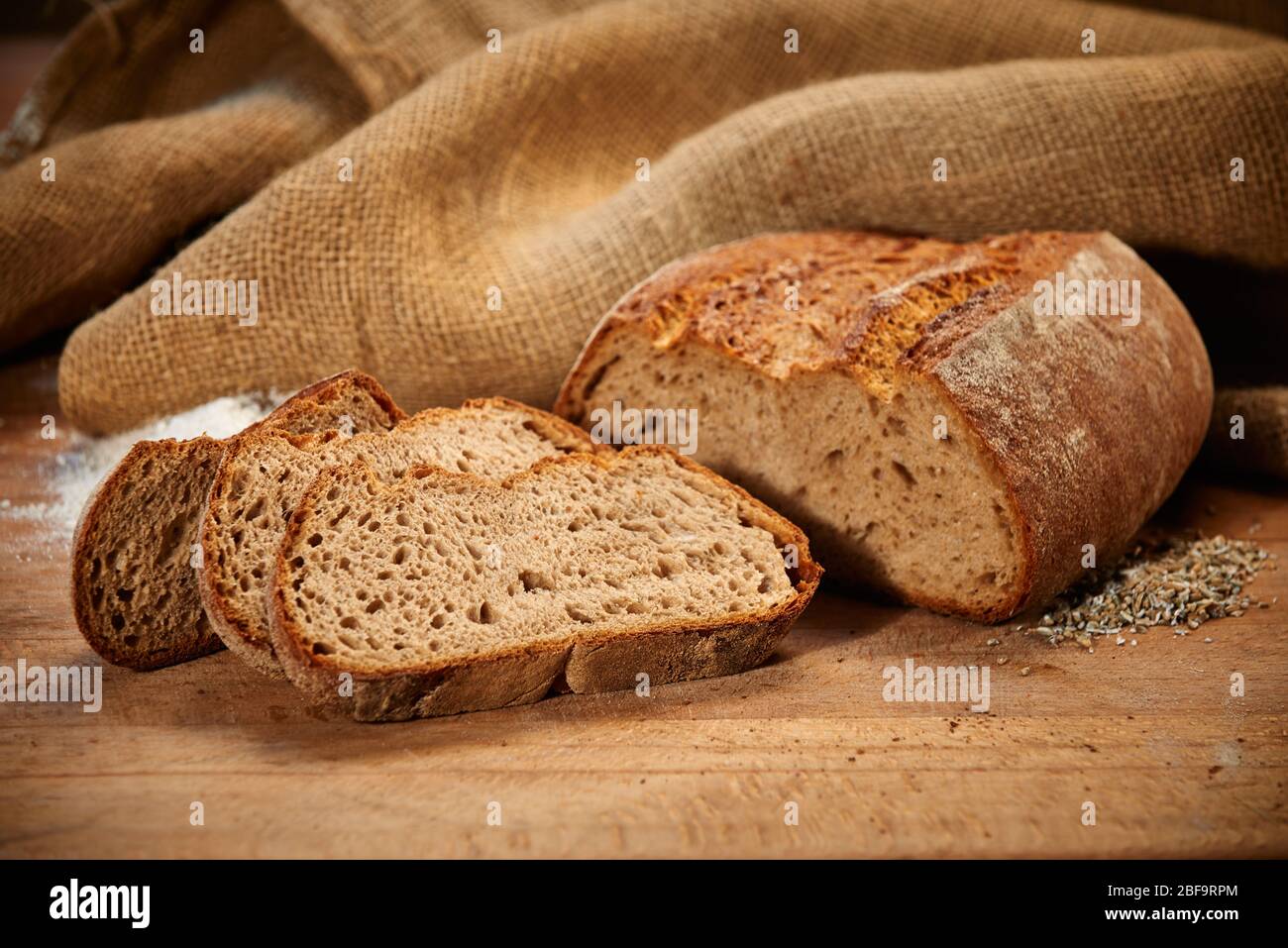 traditional fresh German Bread Stock Photo - Alamy