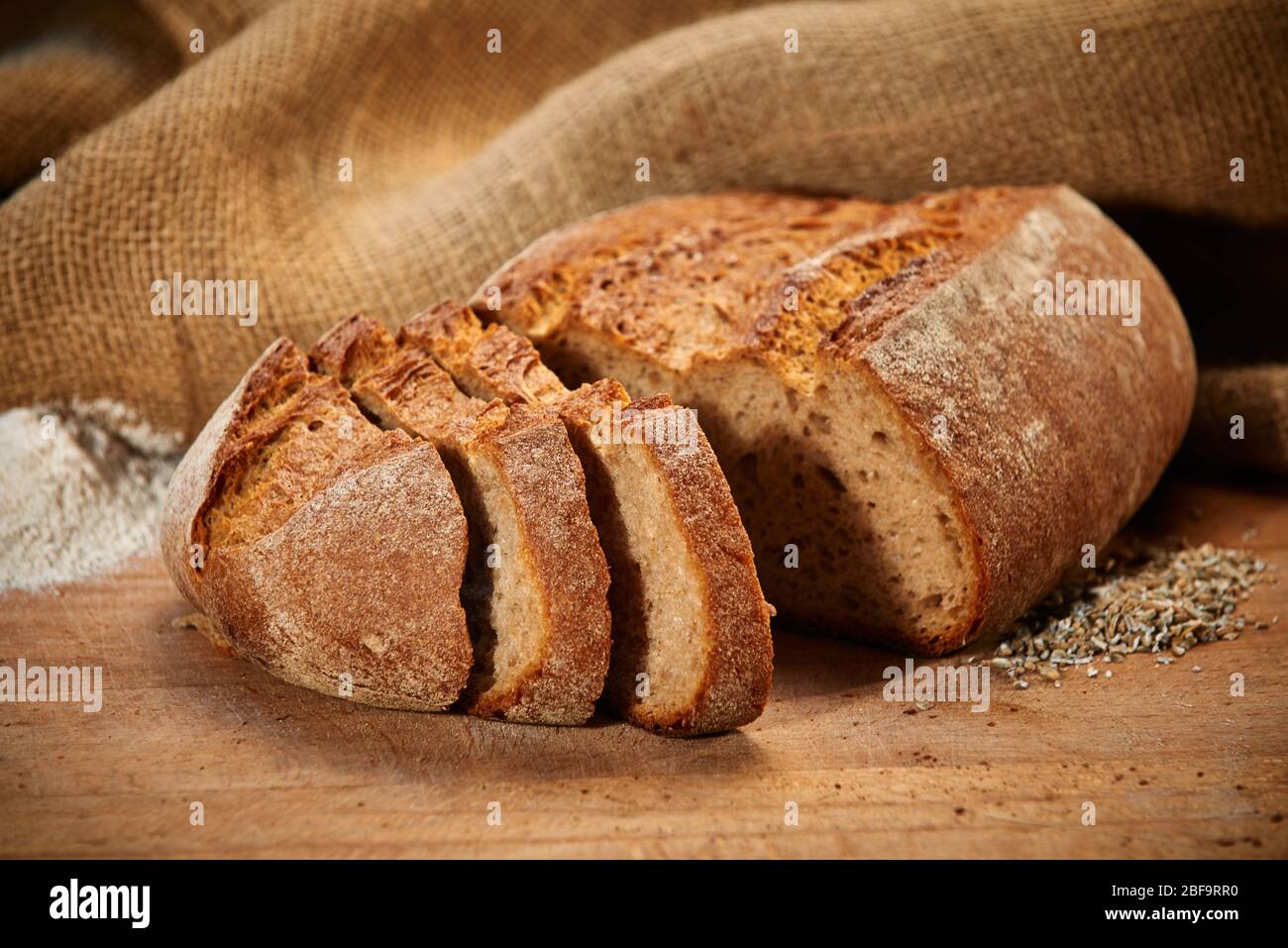 traditional fresh German Bread Stock Photo - Alamy