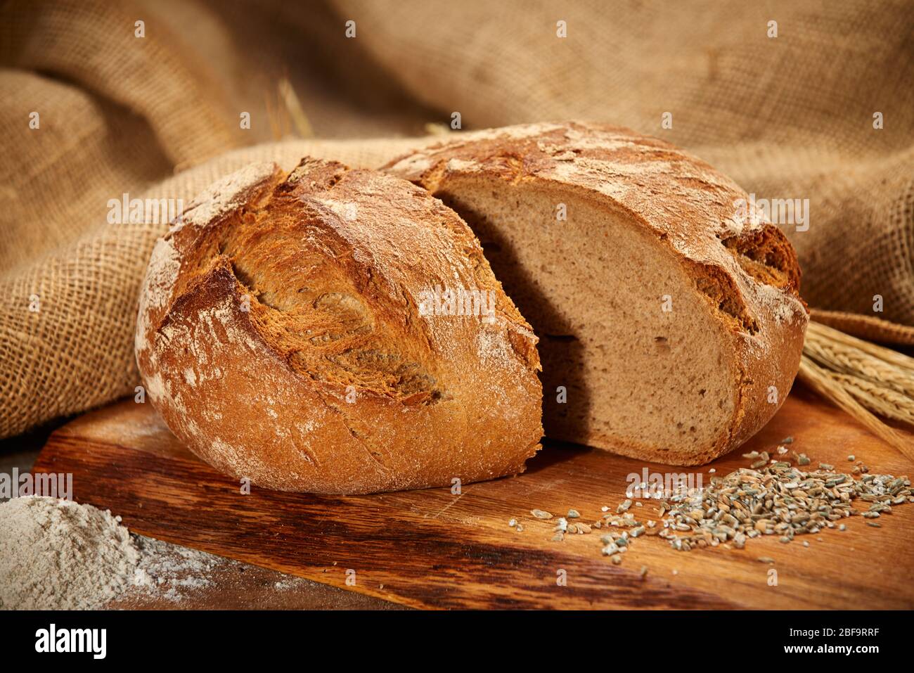 traditional fresh German Bread Stock Photo - Alamy