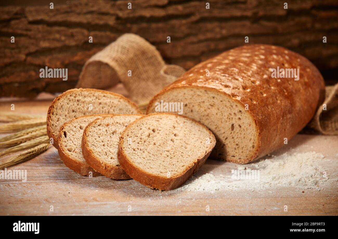 traditional fresh German Bread Stock Photo - Alamy