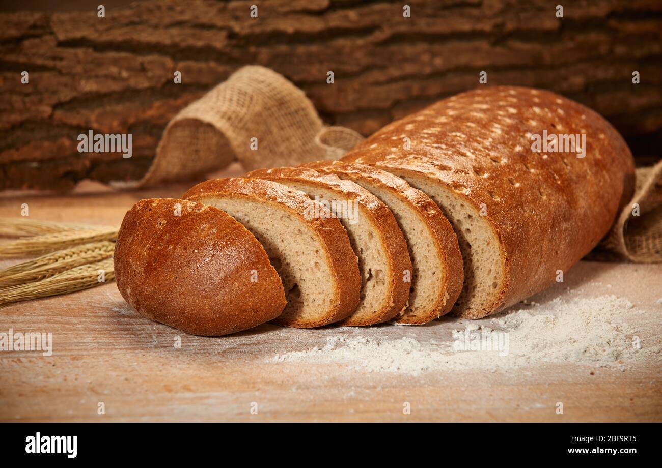 traditional fresh German Bread Stock Photo - Alamy