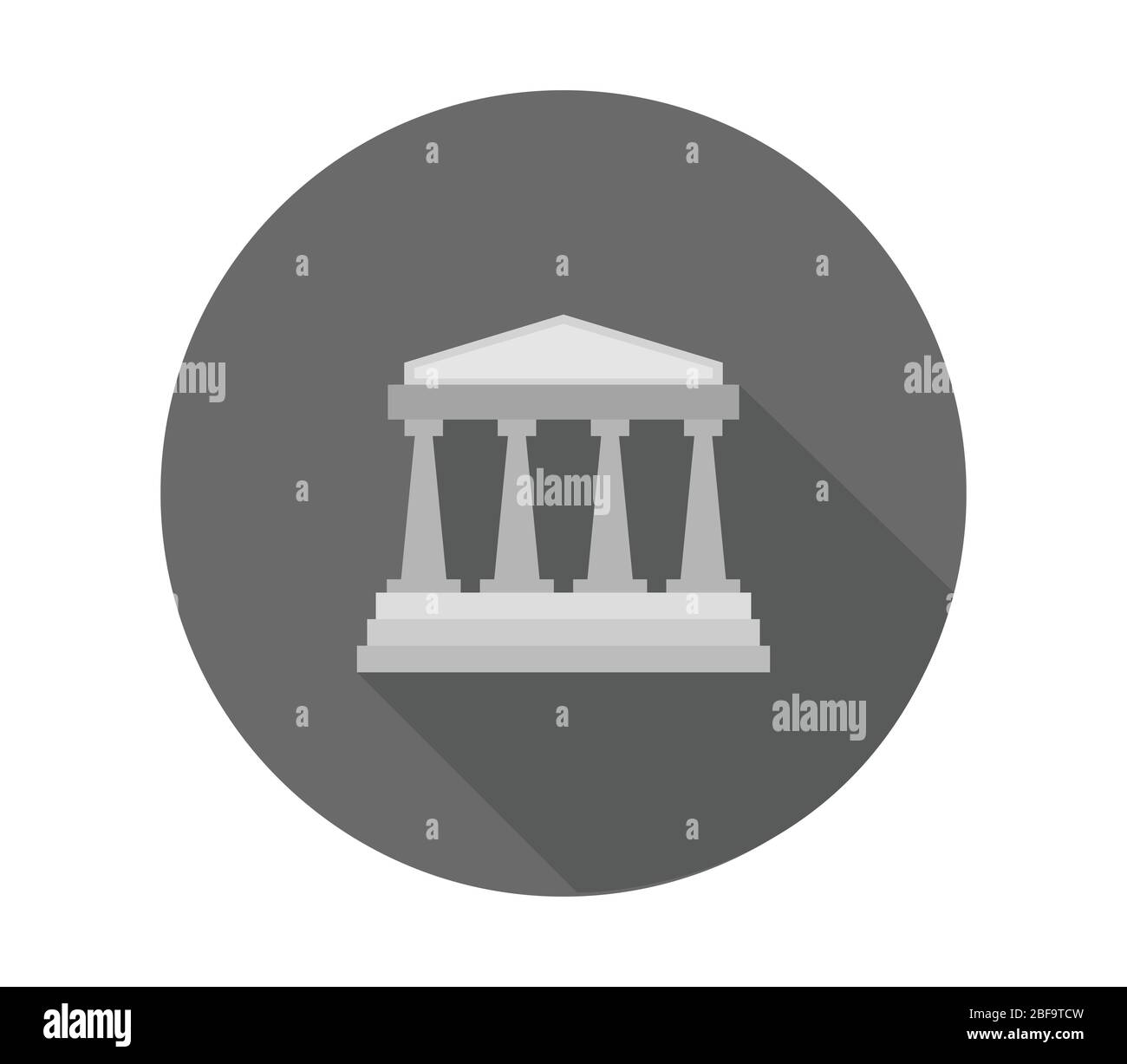 temple icon illustrated in vector on white background Stock Vector ...