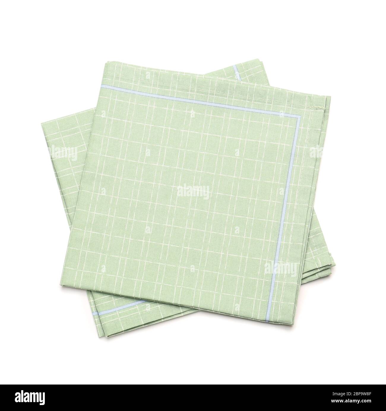 Clean napkins on white background Stock Photo - Alamy