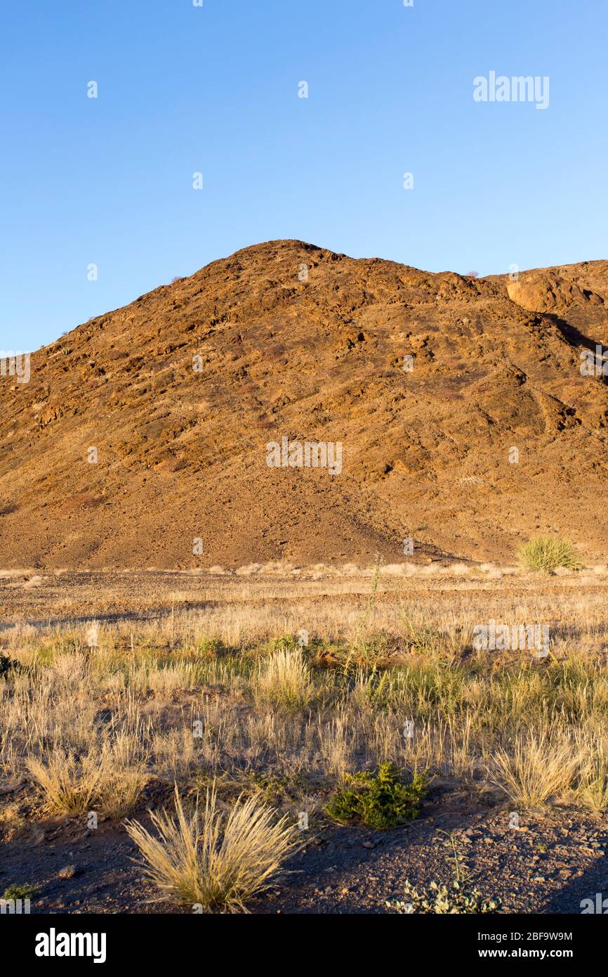 A beautiful desertic landscape in Namibia, Africa Stock Photo - Alamy