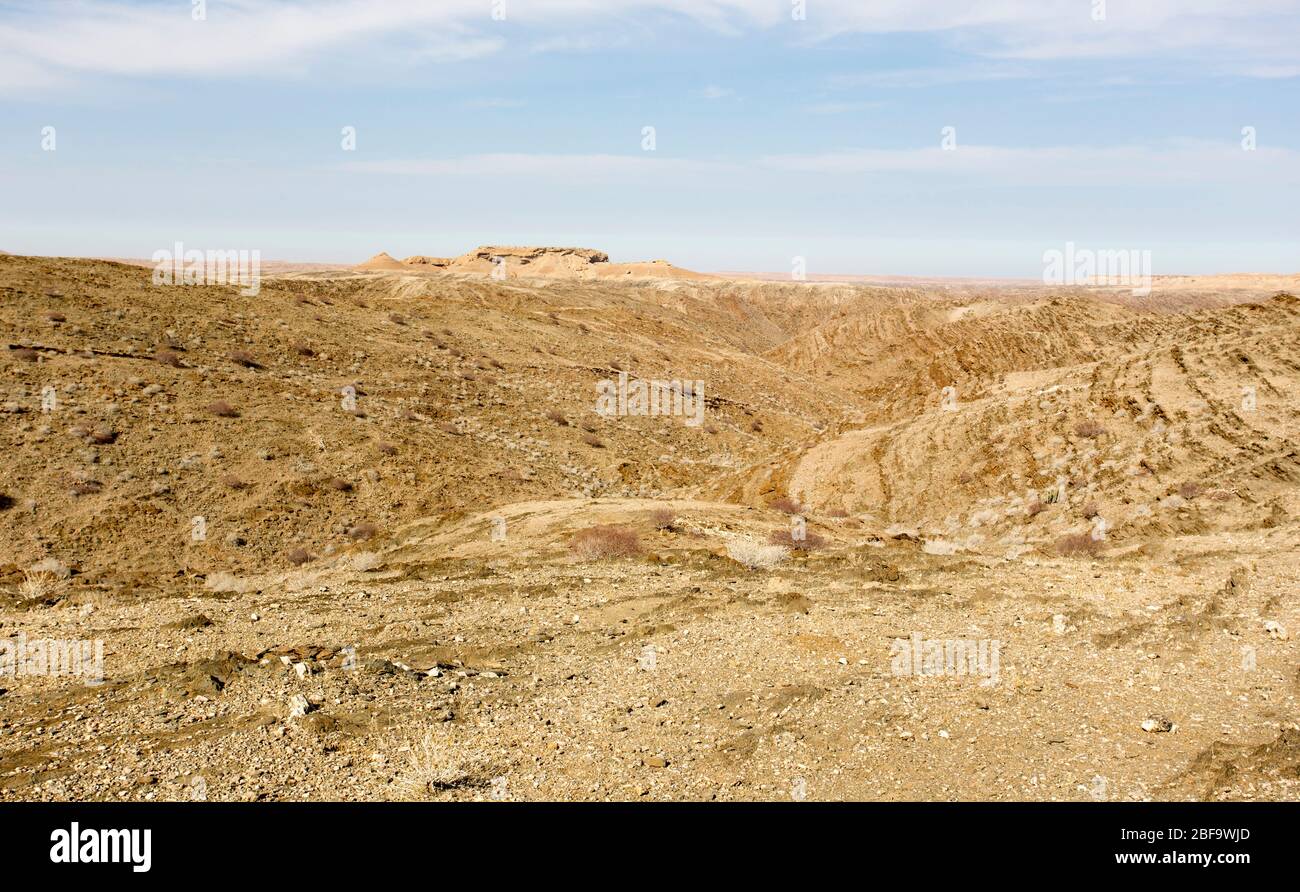 A beautiful desertic landscape in Namibia, Africa Stock Photo - Alamy