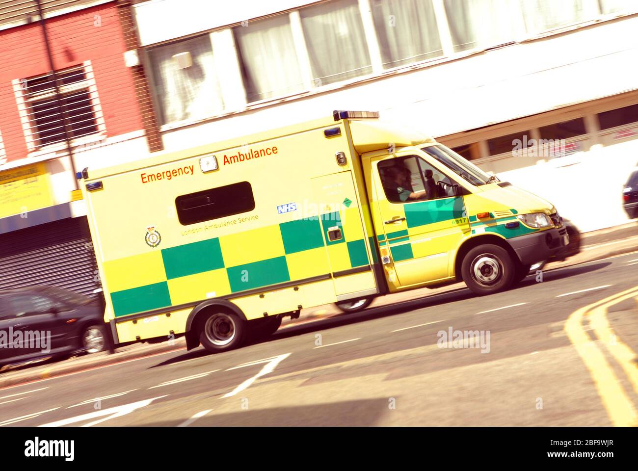 A London ambulance Stock Photo - Alamy