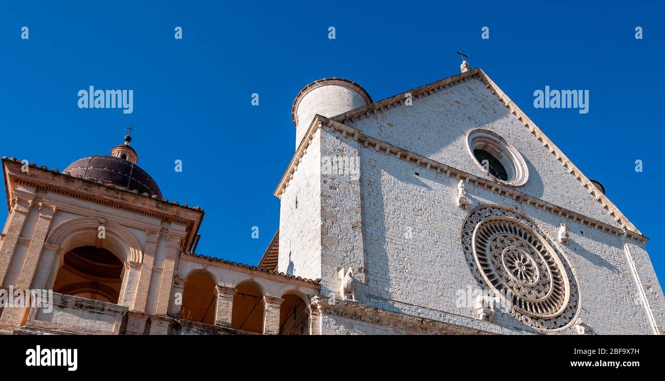 Assisi, the city of peace, Italy. UNESCO World Heritage Site, the ...
