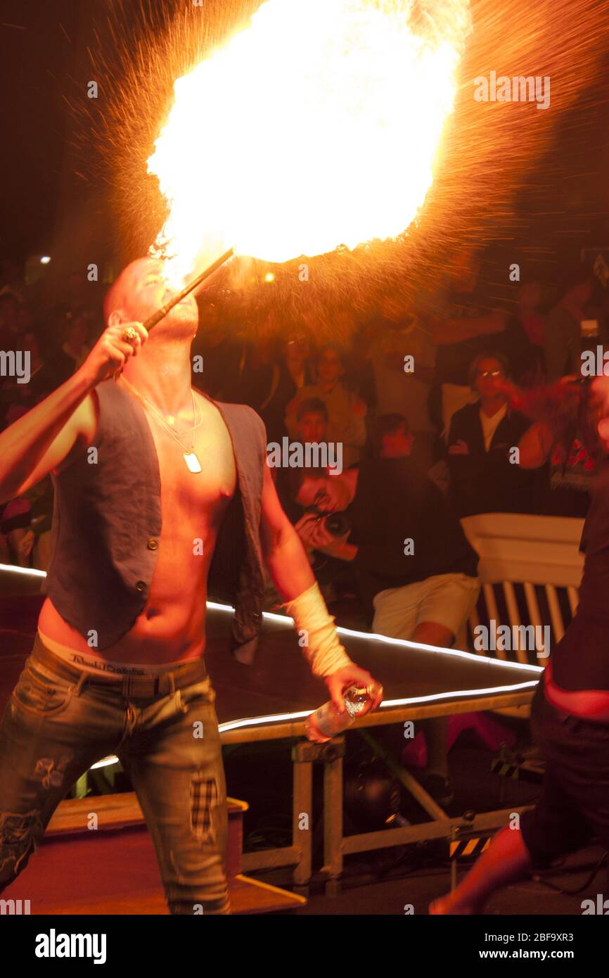 Flame eaters hi-res stock photography and images - Alamy