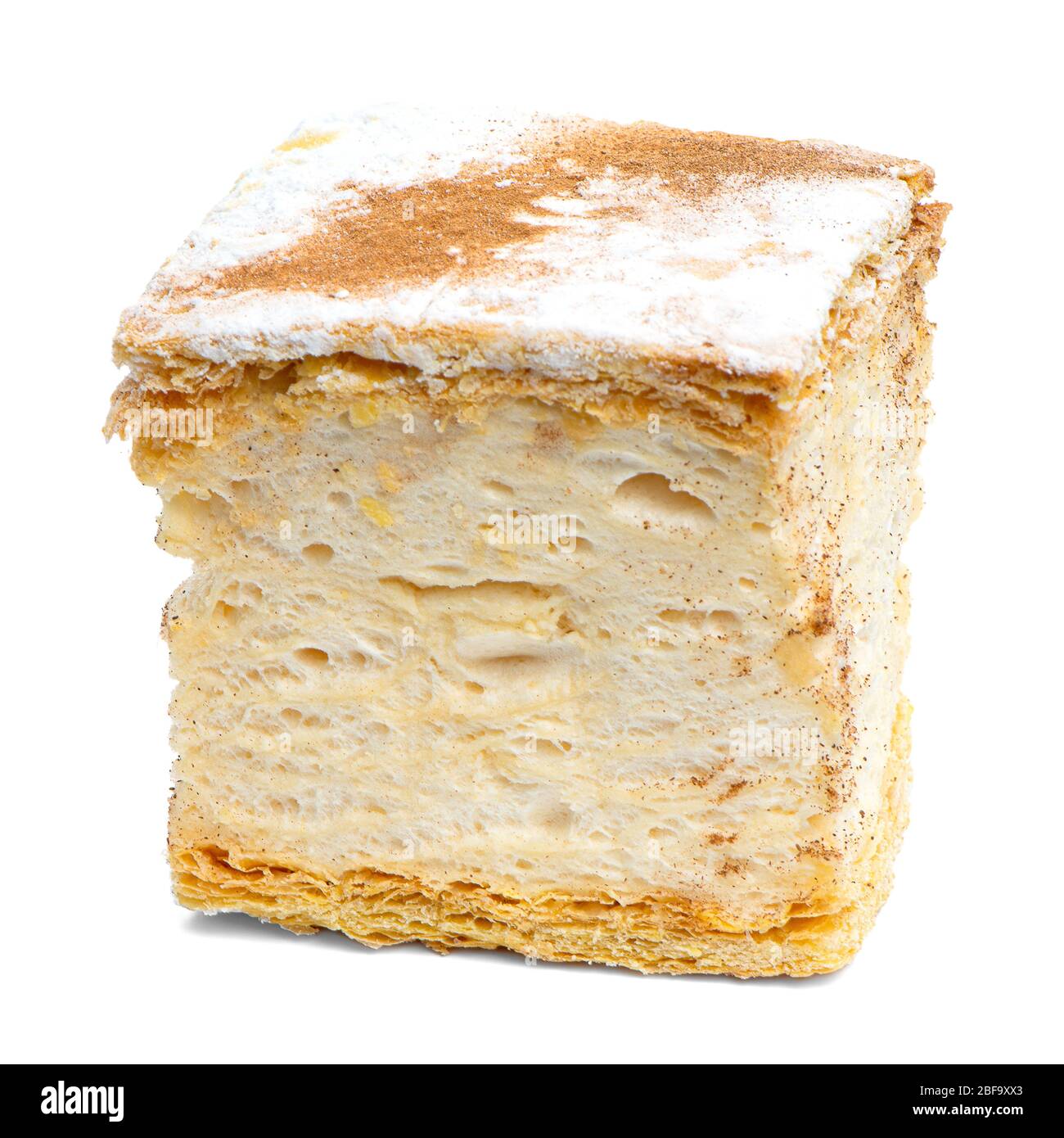 Russo cake pastry isolated on a white background Stock Photo - Alamy