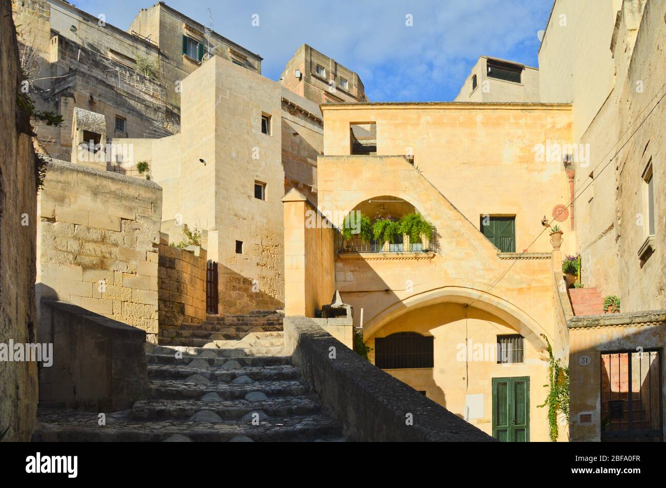 A picturesque house in Matera, Italy Stock Photo - Alamy