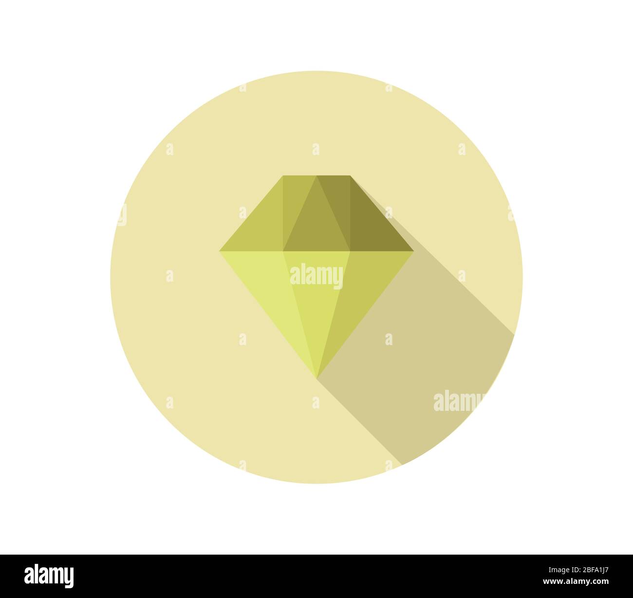 diamond icon illustrated in vector on white background Stock Vector ...