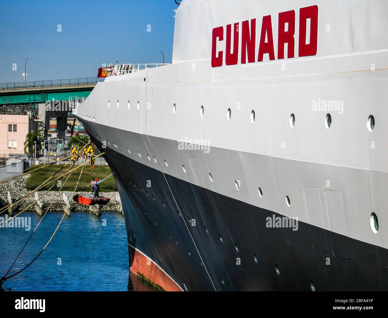 Cunard cruise logo hi-res stock photography and images - Alamy