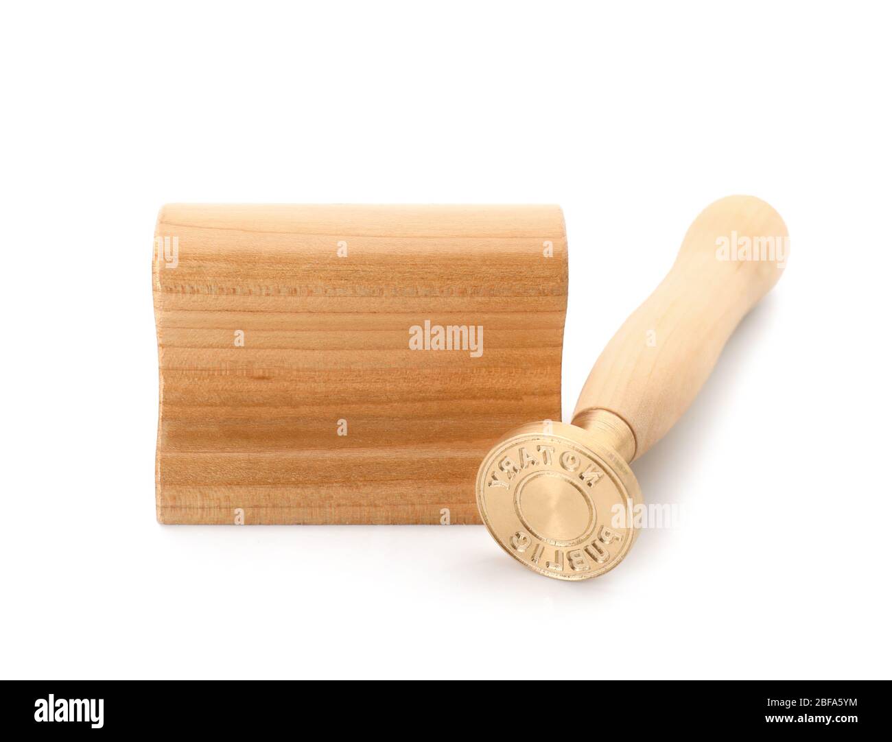 Stamps of notary public on white background Stock Photo - Alamy
