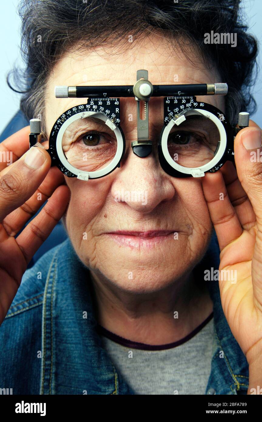 Old contact lenses hi-res stock photography and images - Alamy