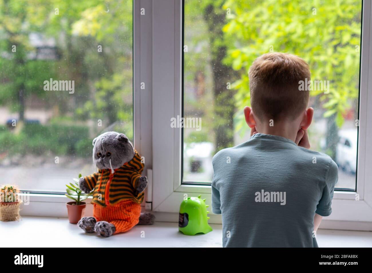 Boy isolation hi-res stock photography and images - Alamy