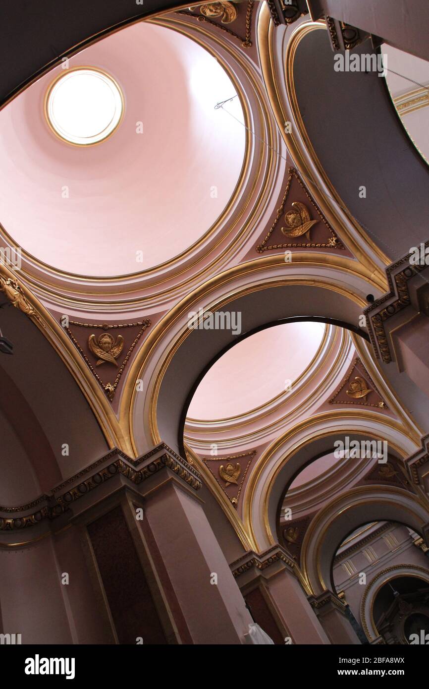baroque church (our lady of victories) in senglea in malta Stock Photo ...