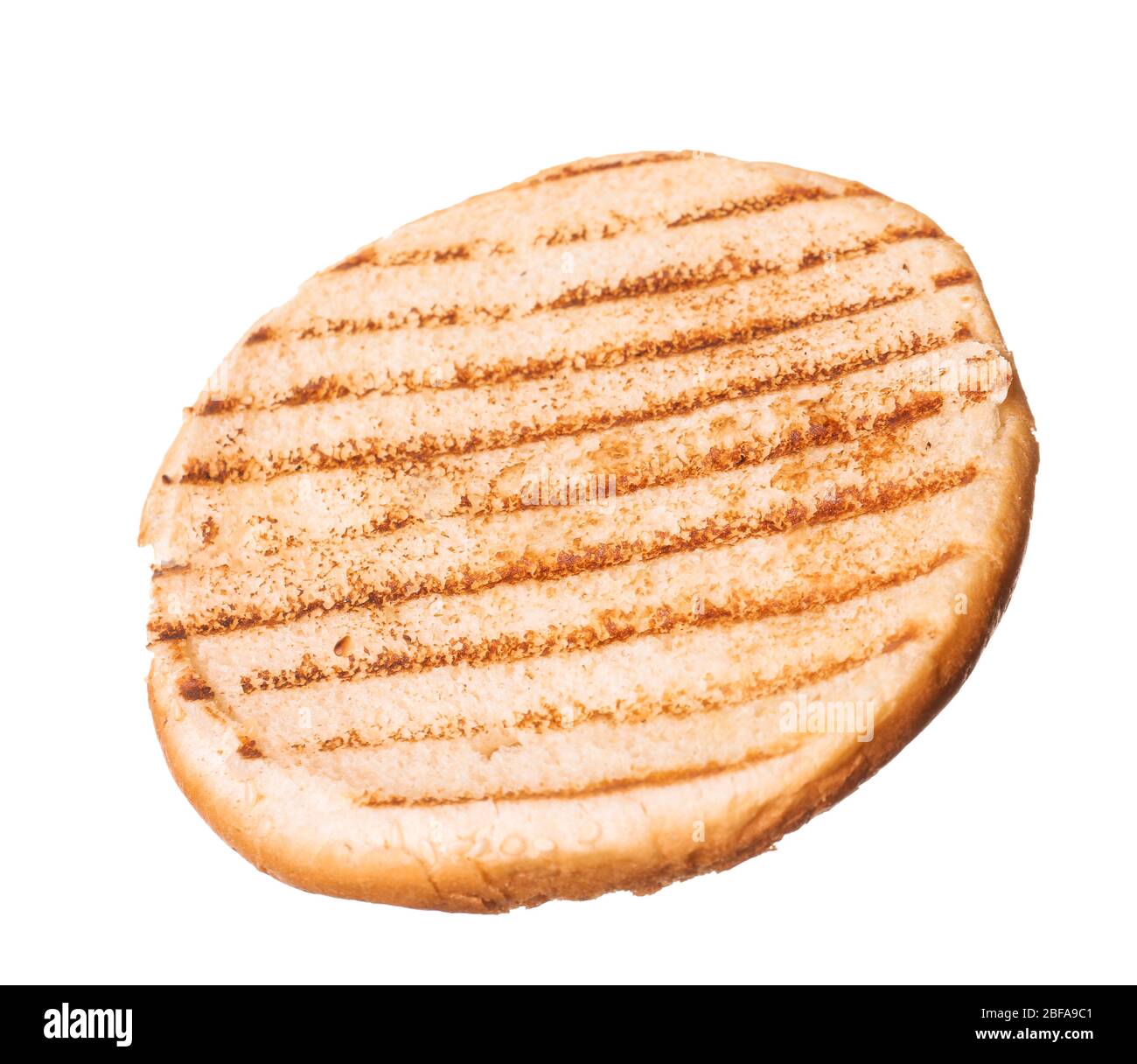 Half grilled burger bun Cut Out Stock Images & Pictures - Alamy