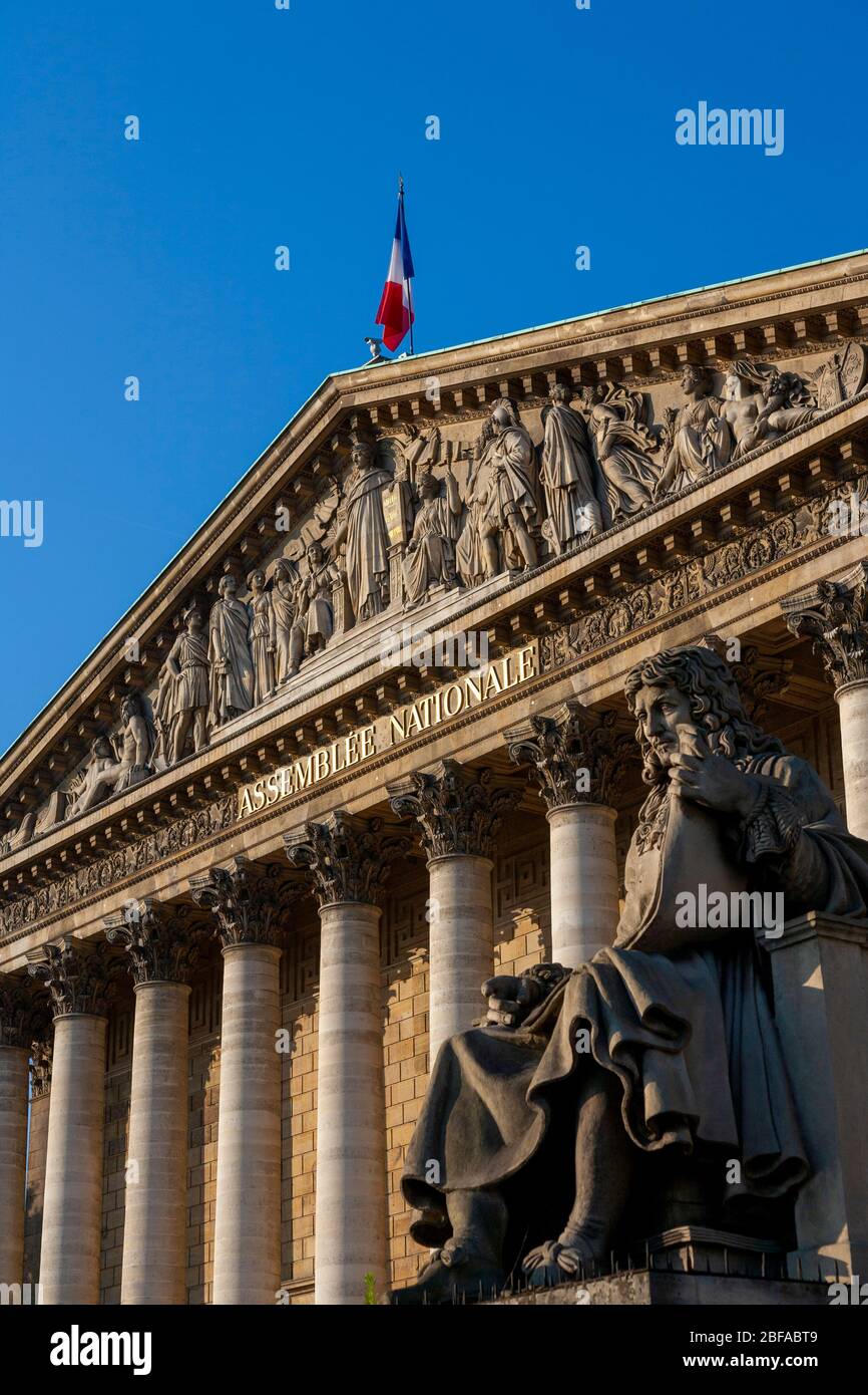 Paris national assembly building detail hi-res stock photography and ...