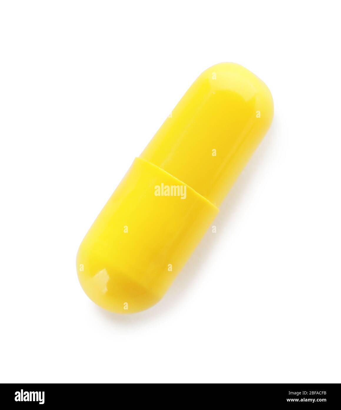 Color pill on white background Stock Photo - Alamy