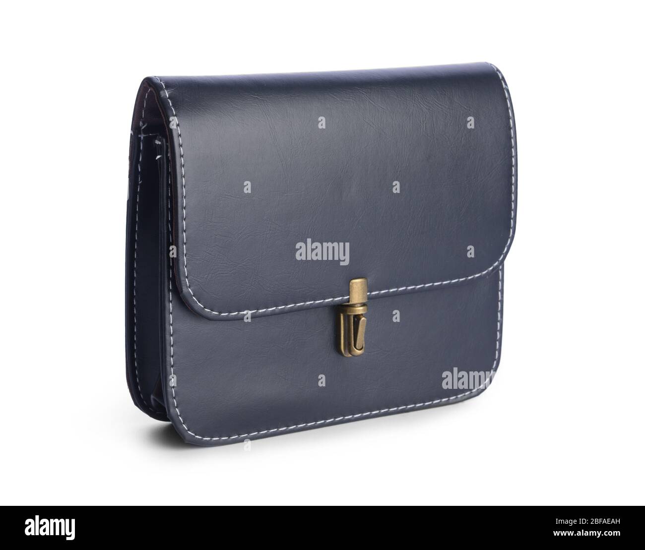 Stylish bag on white background Stock Photo - Alamy