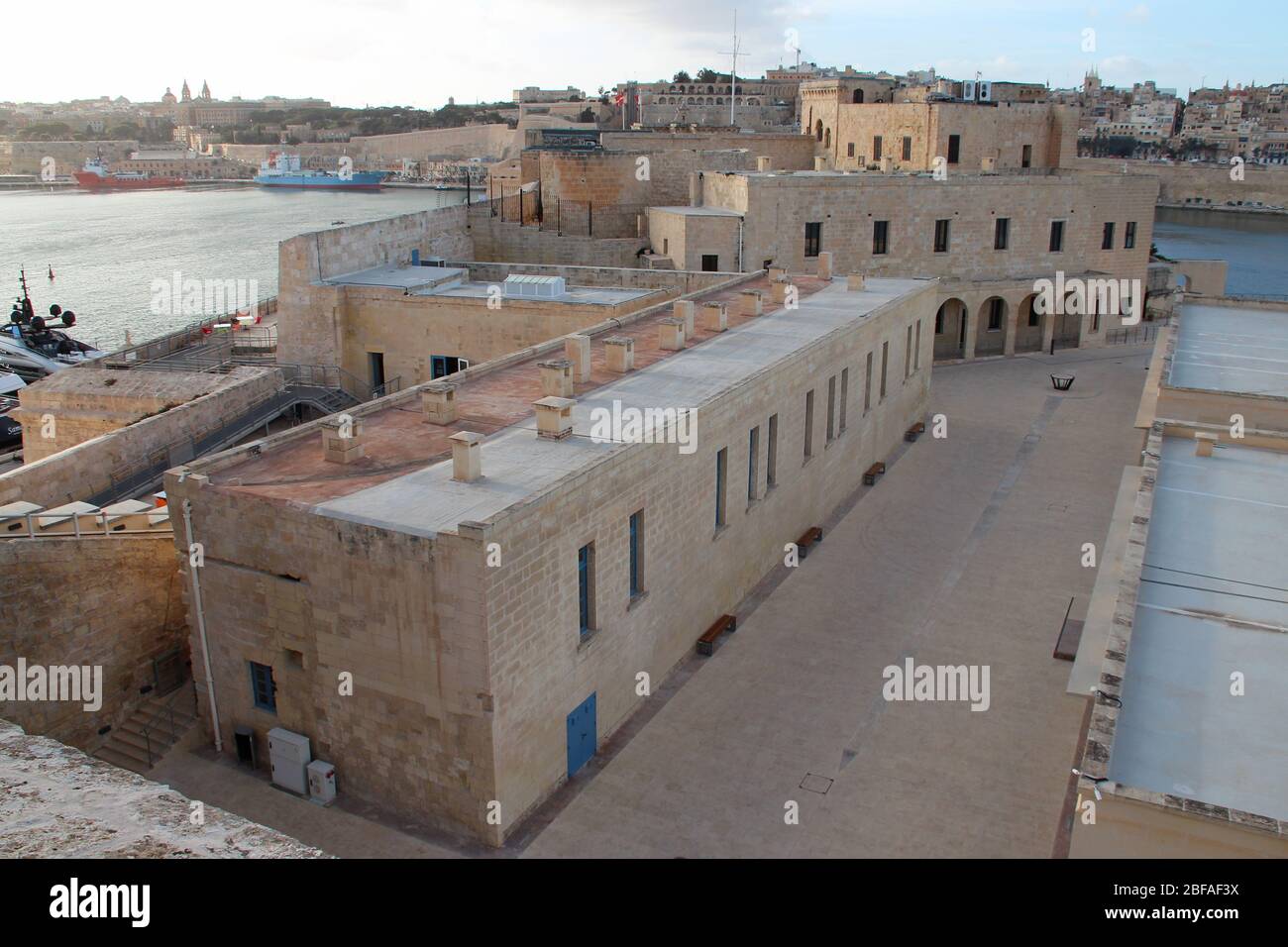 st angel fort in vittoriosa in malta Stock Photo - Alamy