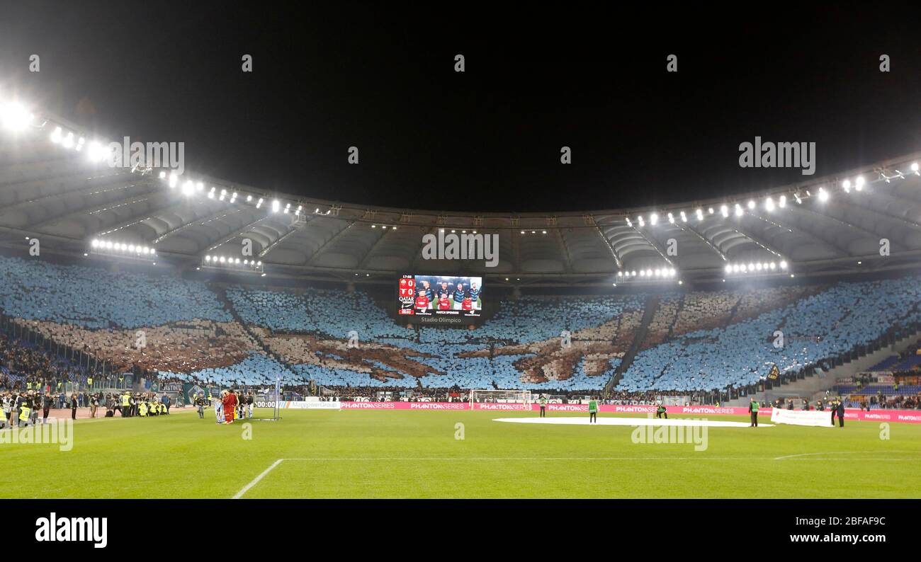 Lazio fans hi-res stock photography and images - Alamy