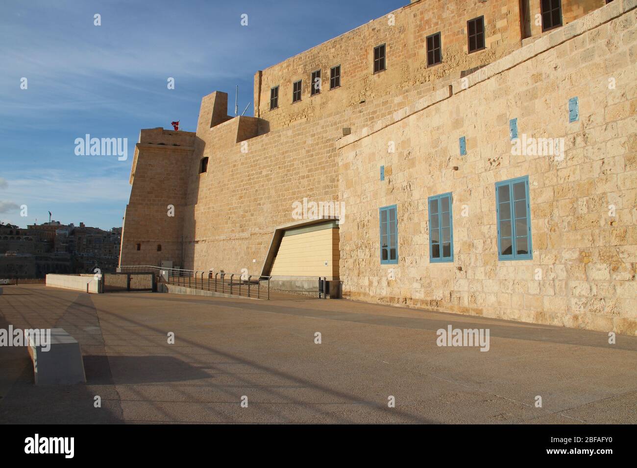 st angel fort in vittoriosa in malta Stock Photo - Alamy