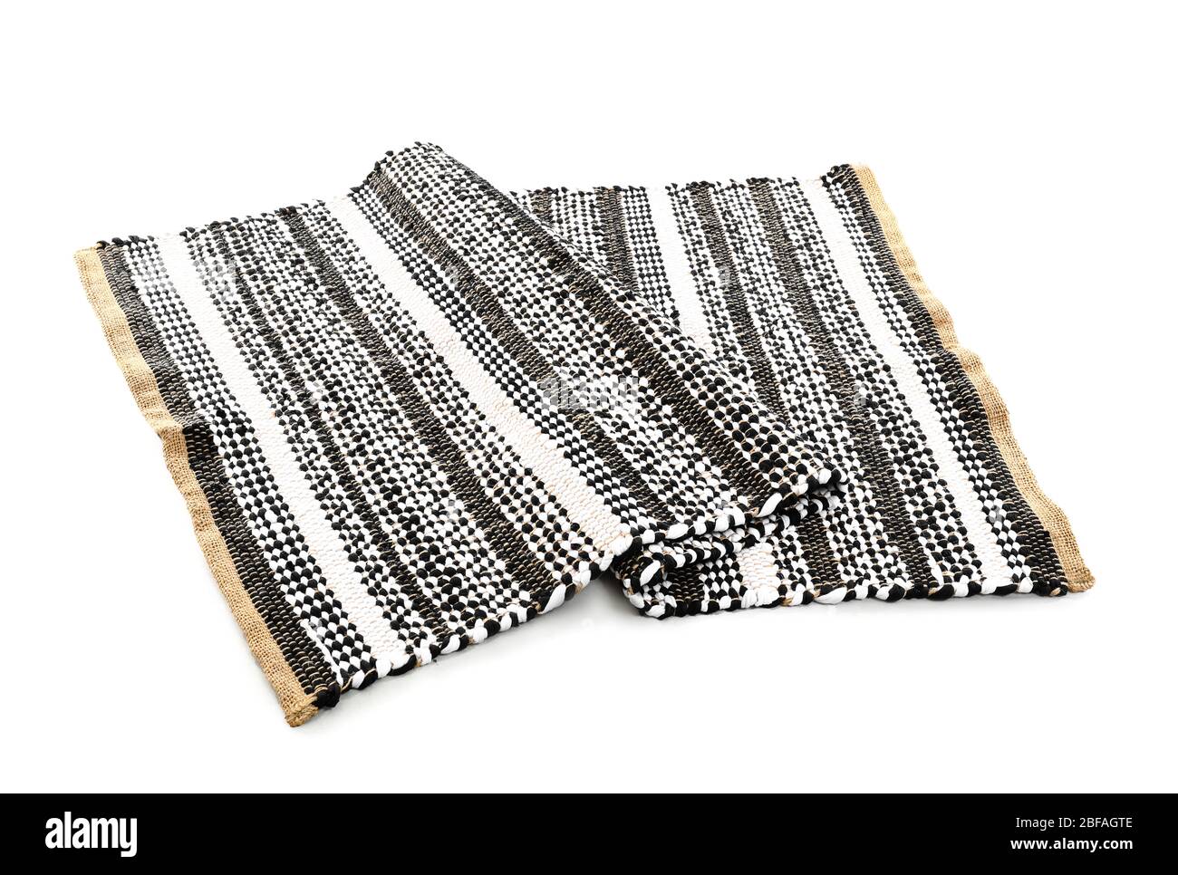 Clean carpet on white background Stock Photo - Alamy