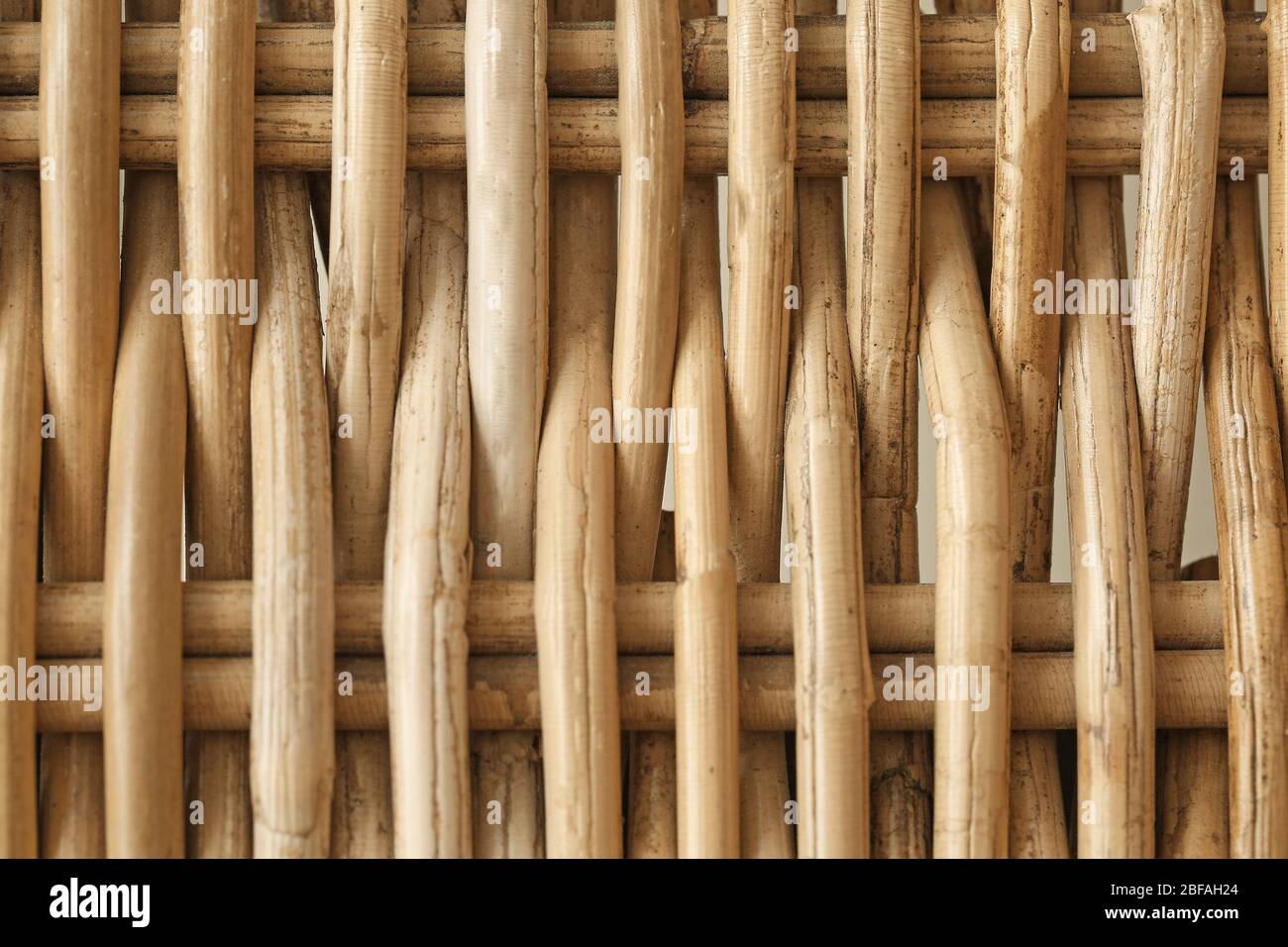 Rattan texture as background, closeup Stock Photo - Alamy
